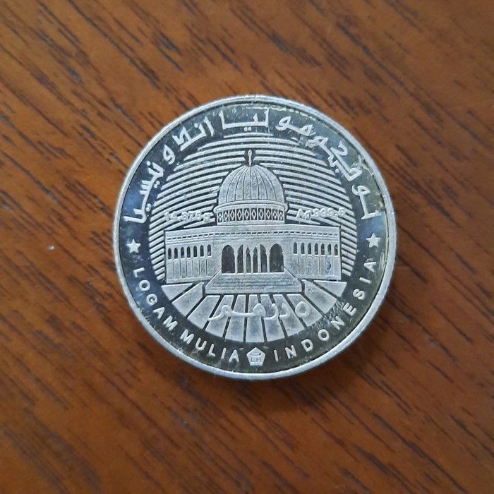 Jual KOIN PERAK KHAMSA 5 DIRHAM ANTAM 2019 SILVER COIN MAHAR SESERAHAN ...