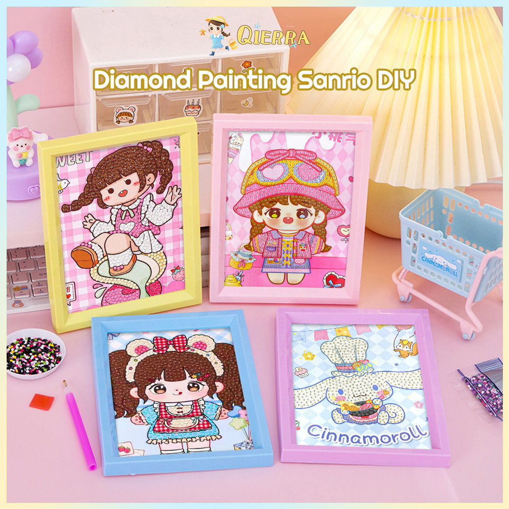 Jual Qierra Diamond Painting 1 Set Lengkap Kreatif Lotso Berlian Paling ...
