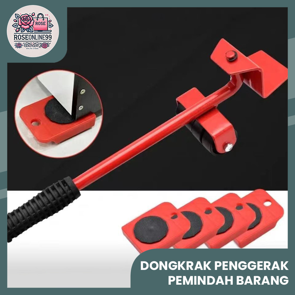 Jual RO Dongkrak Perabotan Mebel Lemari Alat Bantu Pindah Barang Dengan ...