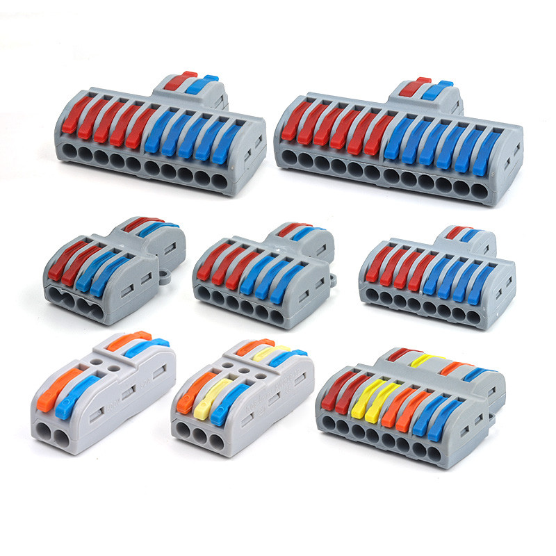 Jual Quick Electrical Connectors Universal Compact Push-in Conductor ...
