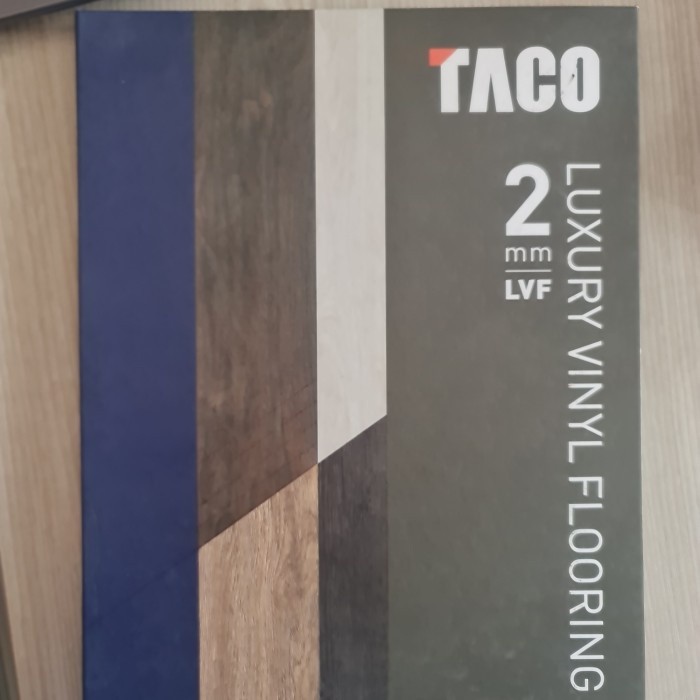 Jual vinyl taco 2mm / flooring taco harga murah /vinyl taco motif kayu ...