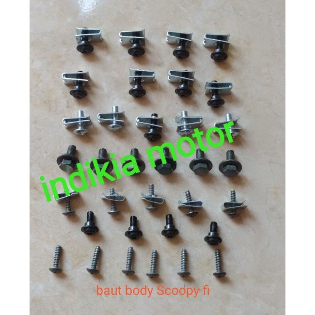 Jual baut baud full body bodi Scoopy fi | Shopee Indonesia