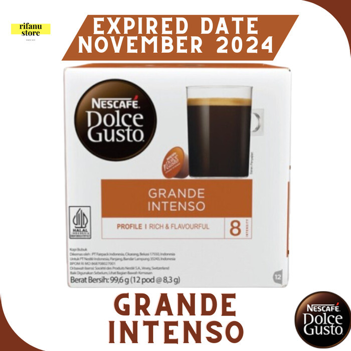Jual Nescafe Dolce Gusto Capsule Coffee ndg Original All varian 1 Box ...