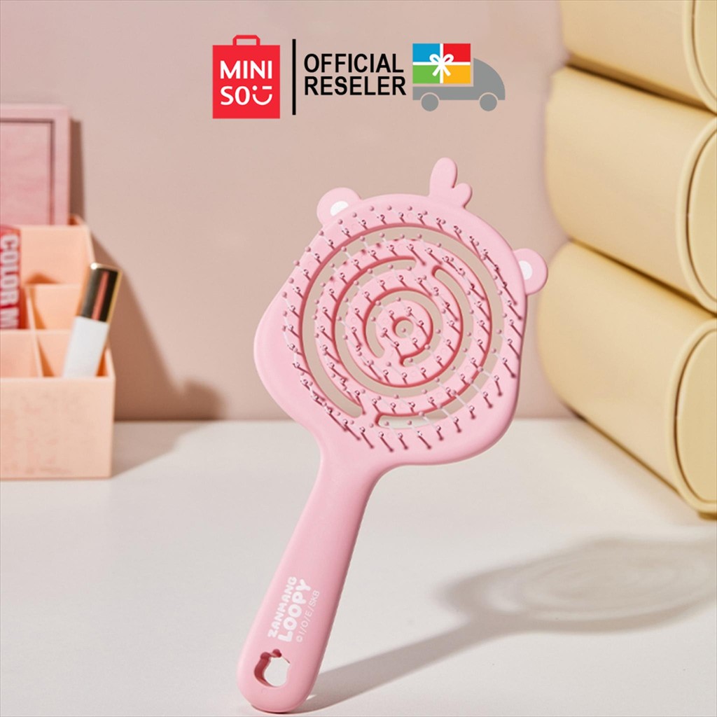 Jual Miniso x Zanmang Loopy Collection Massaging Brush / Sisir | Shopee ... Jual Miniso x Zanmang Loopy Collection Massaging Brush / Sisir | Shopee ...