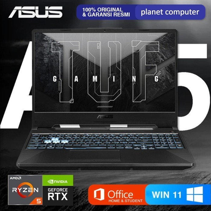 Jual Asus TUF FA506NC Ryzen 5-7535HS 8GB 512GB RTX3050 WIN11+OHS ...