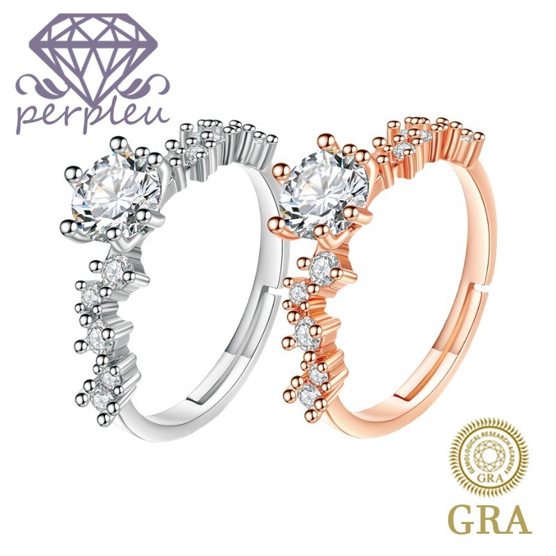 Jual Sertifikat GRA Gratis Indah Galaxy Sparkling Diamond Cincin Kawin ...