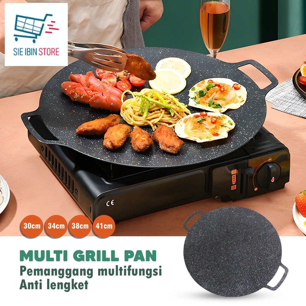 Jual COD GRILL PAN / PLATE / WAJAN INDUKSI / PANGGANGAN / WAJAN KUALI ...