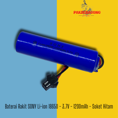 Jual Baterai Batre Rakit 1 RC SONY Li-ion 18650 - 3.7V - 1200mAh ...