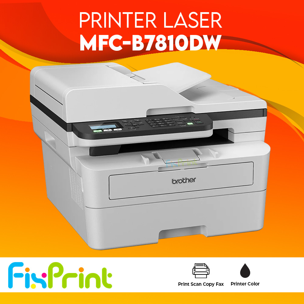 Jual Printer Laser Brother MFC-B7810DW A4 Monochrome AIO Print Scan Copy Fax Wifi Duplex ...