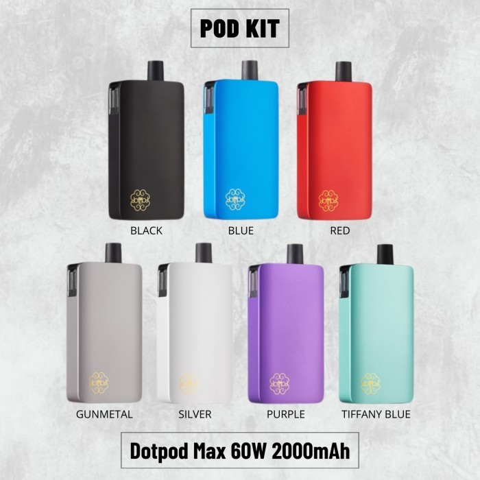 Jual Dotpod Max 60W 2000mAh Pod Kit 100% Authentic by Dotmod - Dot Pod ...