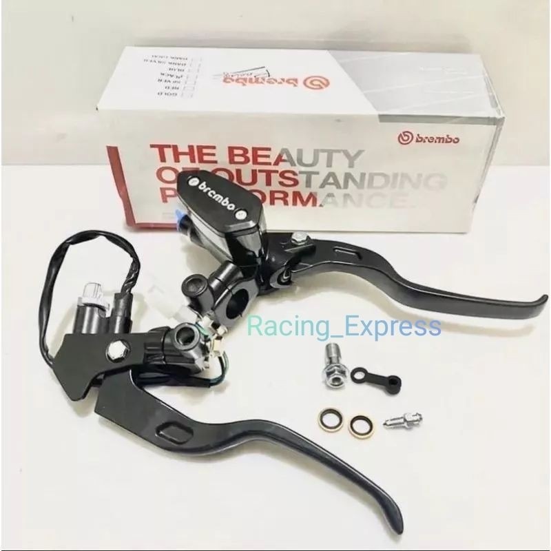 Jual Master Rem Brembo Tabung Oval Model RCB Master Rem 14 mm Set Kiri ...