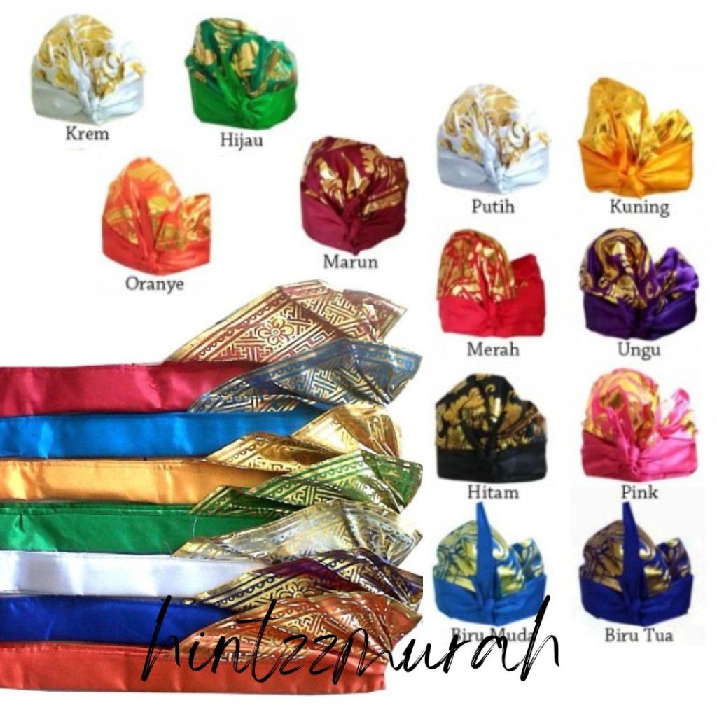 Jual Udeng Ikat Kepala Khas Bali Prada - Udeng Bali Tradisional Bisa ...