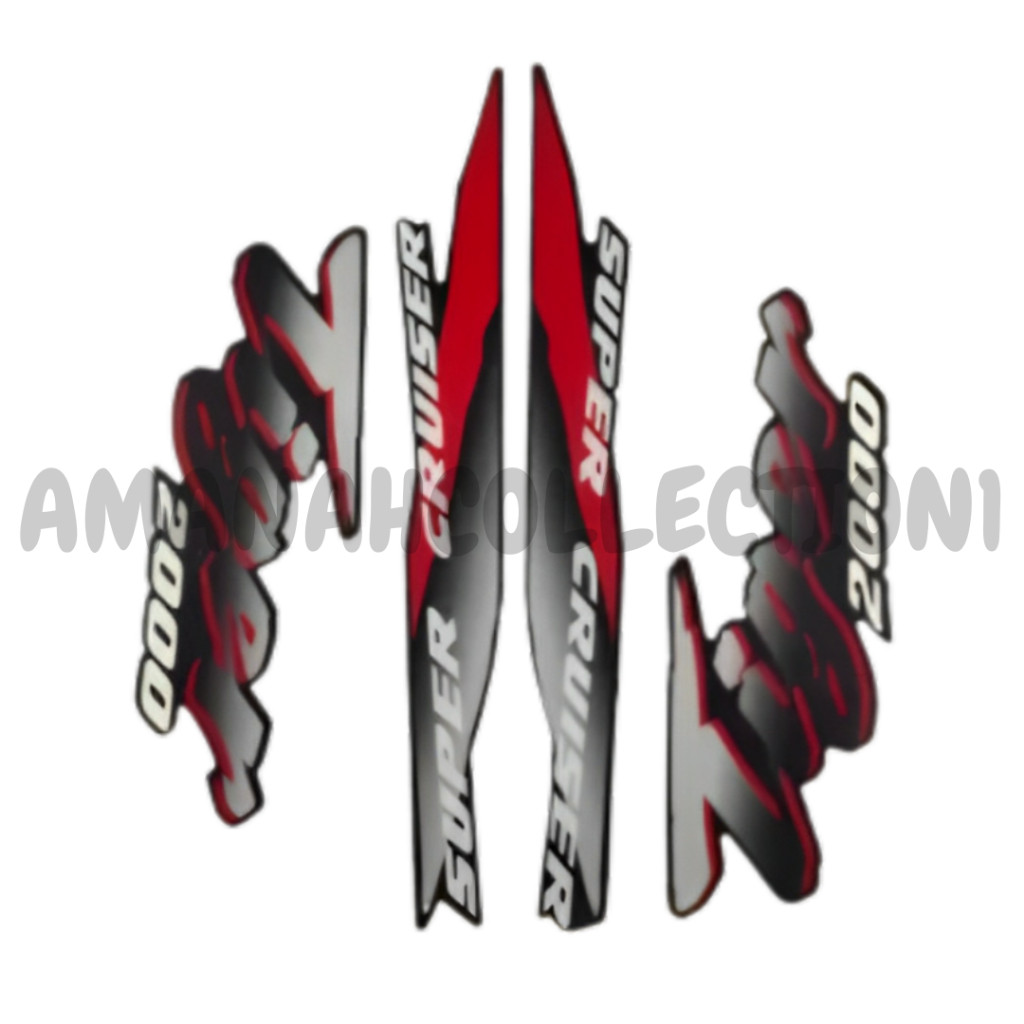 Jual Stiker Striping TIGER 2000 Striping Standar TIGER 2000 Berkualitas ...