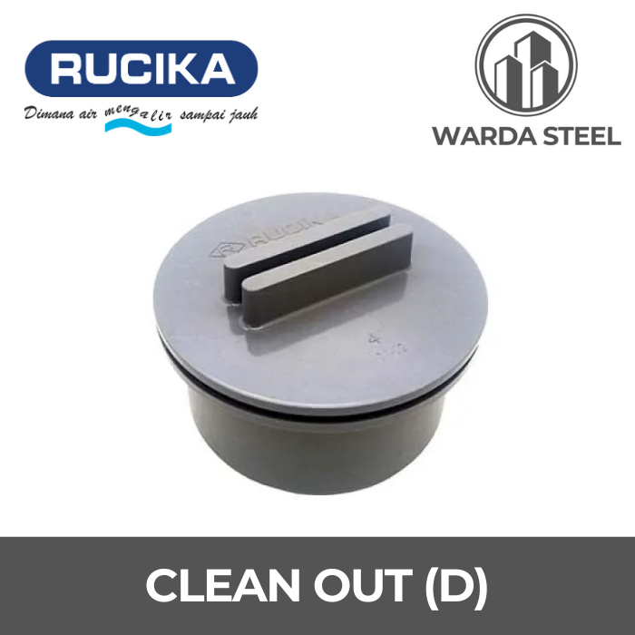 Jual Clean Out D 4" PVC RUCIKA - CO Tutup Septic Tank Cap Dop 4 Inch ...