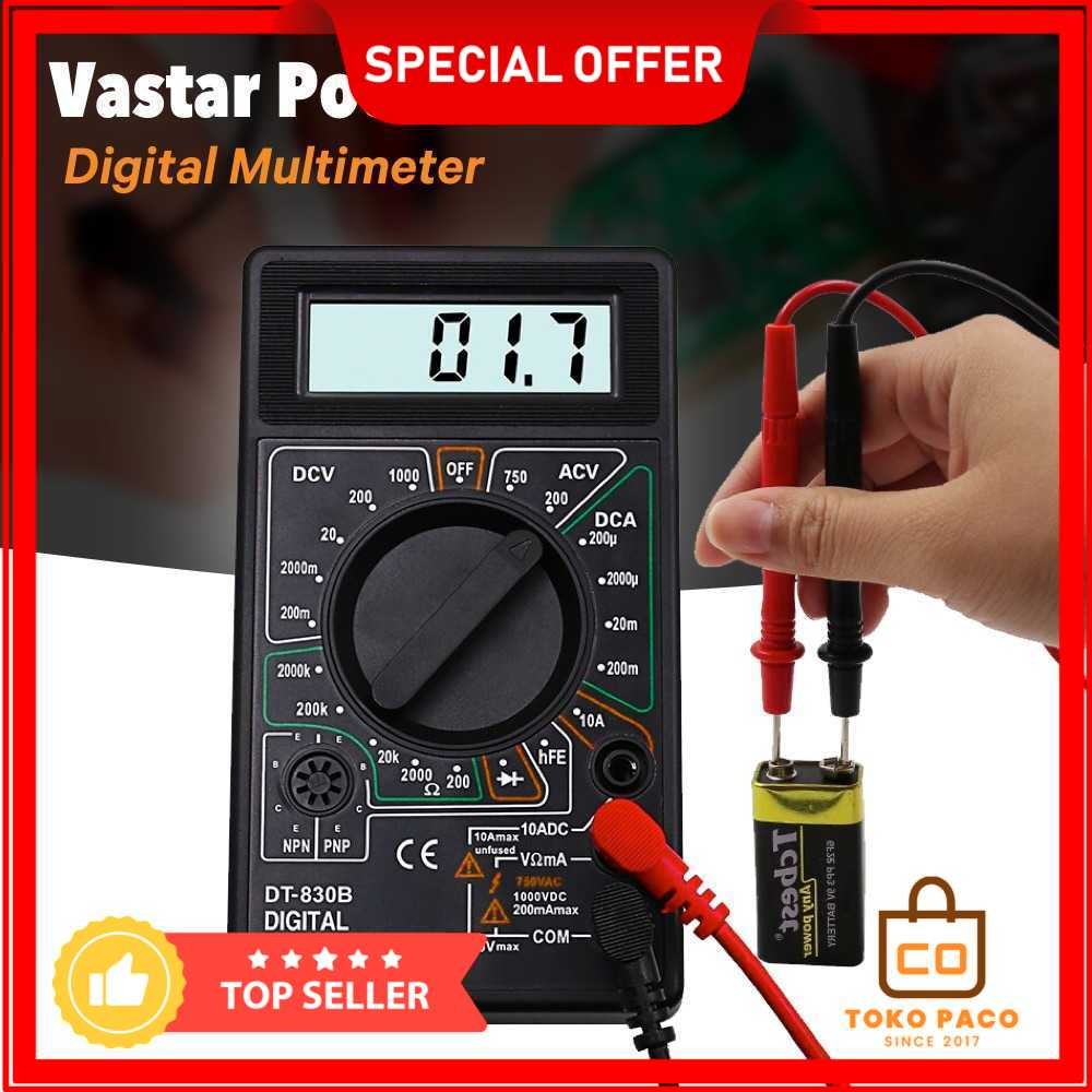 Jual Harga Jujur Vastar Pocket Size Digital Multimeter - DT830B ...