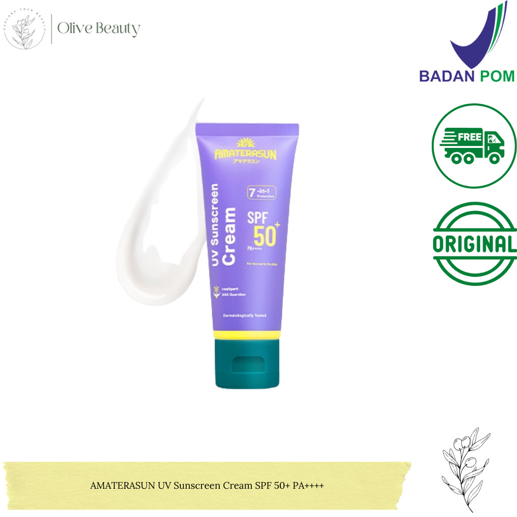 Jual AMATERASUN UV Sunscreen Cream SPF 50+ PA++++ | Shopee Indonesia