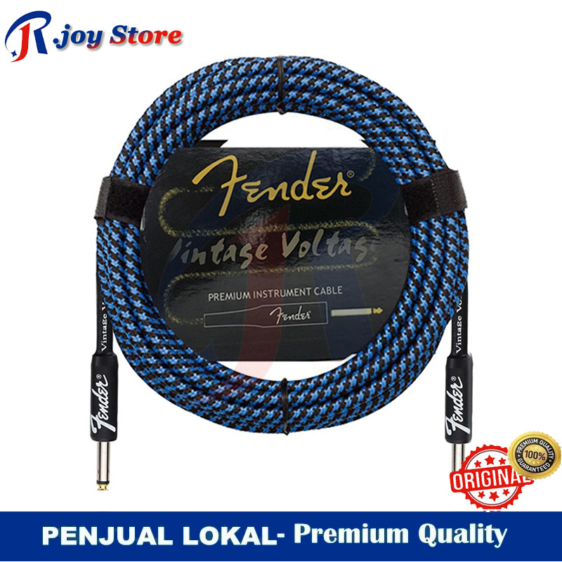 Jual R.joy-Kabel Jack Fender 3 Meter 6 Meter Vintage Tegangan Listrik ...