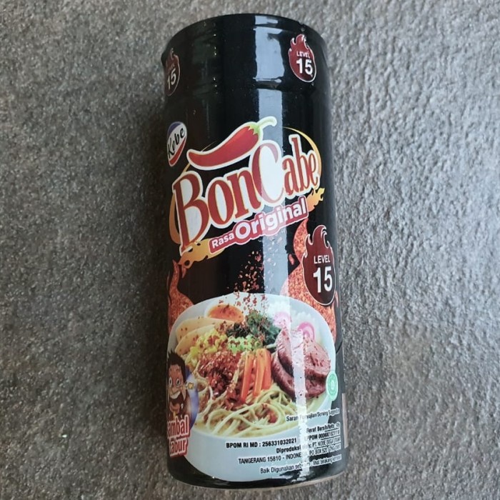 Jual KOBE BON CABE SAMBAL TABUR ORIGINAL LEVEL 15 (Botol 45g) | Shopee ...