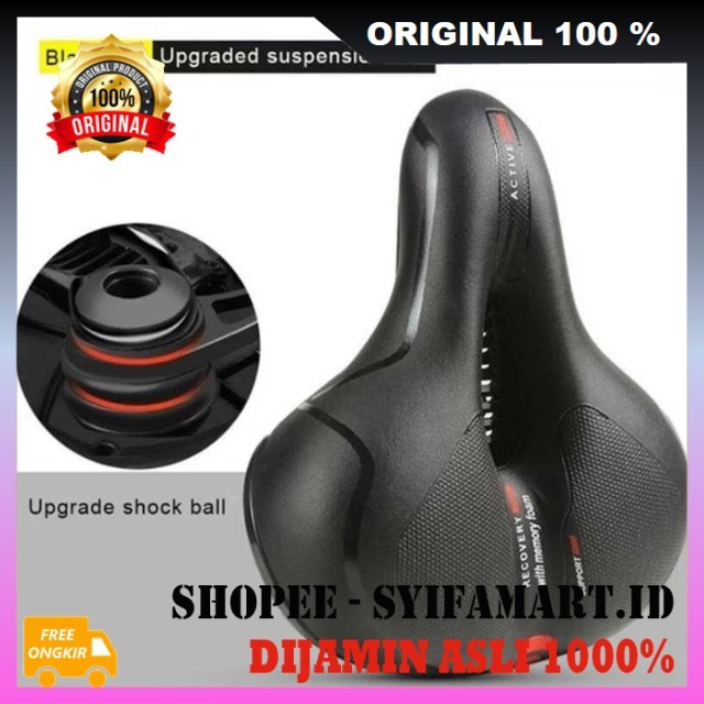 Jual Bike Saddle Leather Saddle Sepeda Empuk Jok Sepeda Lipat Gunung ...