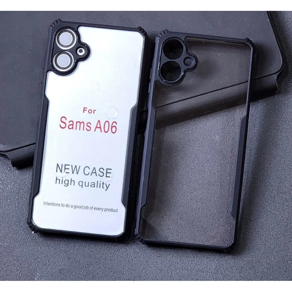 Jual Case Samsung Galaxy A06 / A16 5G Casing Fusion Armor Acrylic Anticrack | Shopee Indonesia