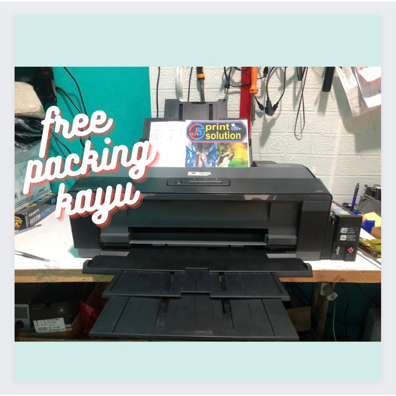 Jual PRINTER EPSON L1300 SIAP PAKAI PAKET TINTA DYE BULK INK | Shopee ...