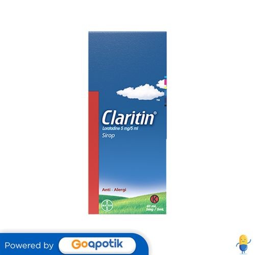 Jual Claritin Syrup Isi 60 Ml Botol | Shopee Indonesia