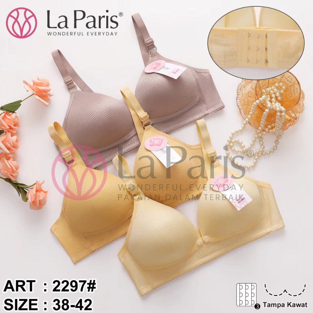 Jual Bra Bh Menyusui Nursing Bra Tanpa Kawat Wanita Ibu Hamil La Paris BRA BH La Paris 2297 2298 ...