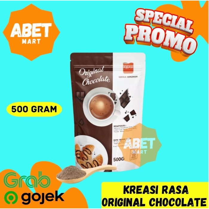 Jual Minuman Bubuk Original Chocolate Kreasi 500Gr - 500 Gram Serbuk ...