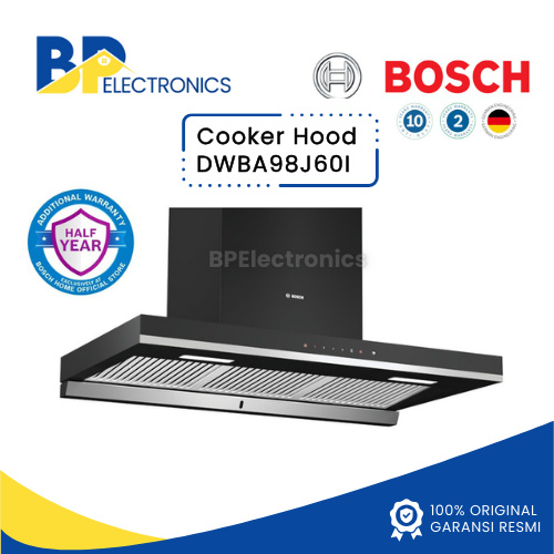 Jual Bosch DWBA98J60I Wall-Mounted Cooker Hood / Tudung Asap Seri 4 ...