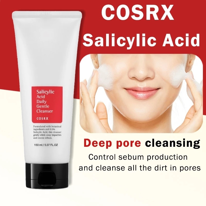 Jual COSRX Face Wash Salicylic 150ml/Cosrx Daily Gentle Facial Wash ...
