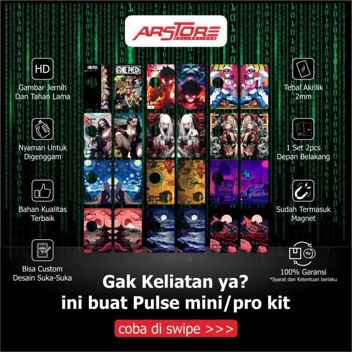 Jual Panel Backdoor Pulse Aio Mini / Pro Kit Print UV - Multi jaya ...