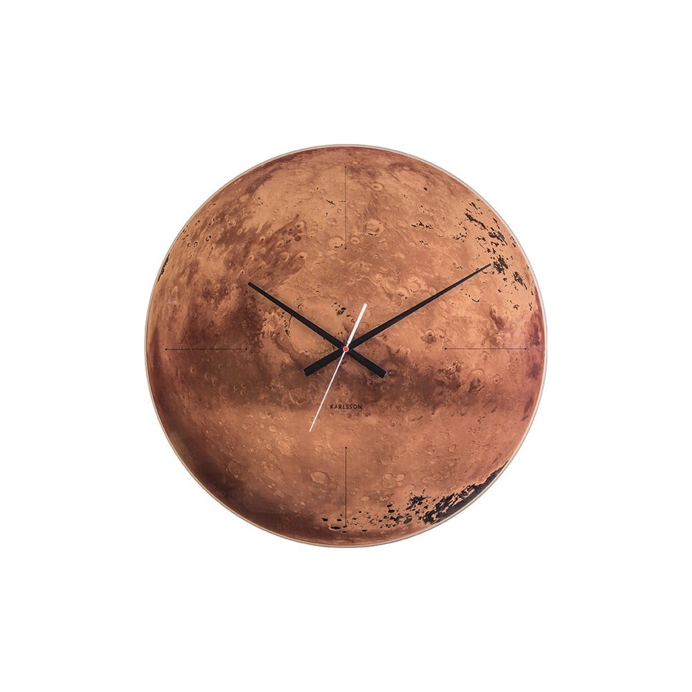 Jual Karlsson Wall Clock Mars Copper Mirror Glass D.60 cm | Shopee ...