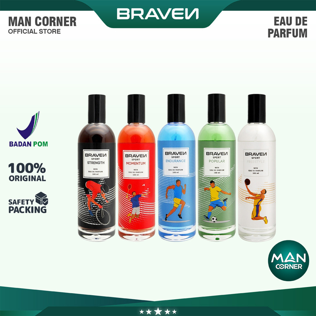 Jual BRAVEN Sport Eau De Parfum 100ml - EDP | Man Corner | Shopee Indonesia