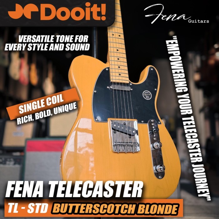 Jual FENA Guitars TL STD Telecaster Maple Electric Gitar Elektrik New ...