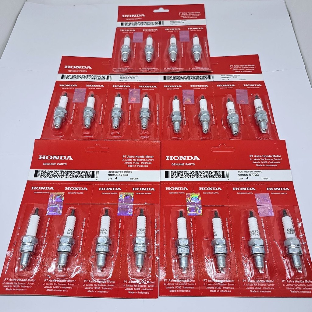 Jual (Grosir : 20 PCS) Busi U22 Denso Honda Supra X Grand Revo | Shopee ...