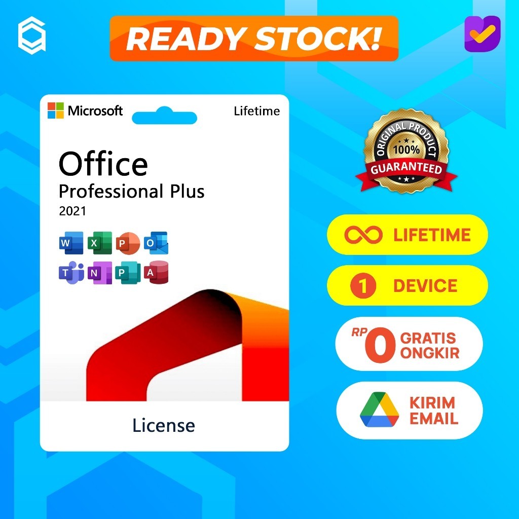 Jual Microsoft Office Pro Profesional Plus Professional Original Termurah Lifetime Lisensi ...