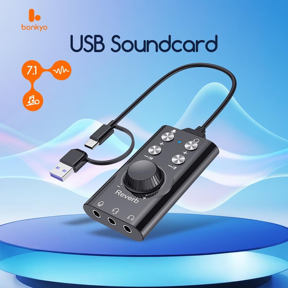Jual Bonkyo YOUR VOICE BECOMES PRO IN JUST 1 CLICK! BP1032 Sound Card ...