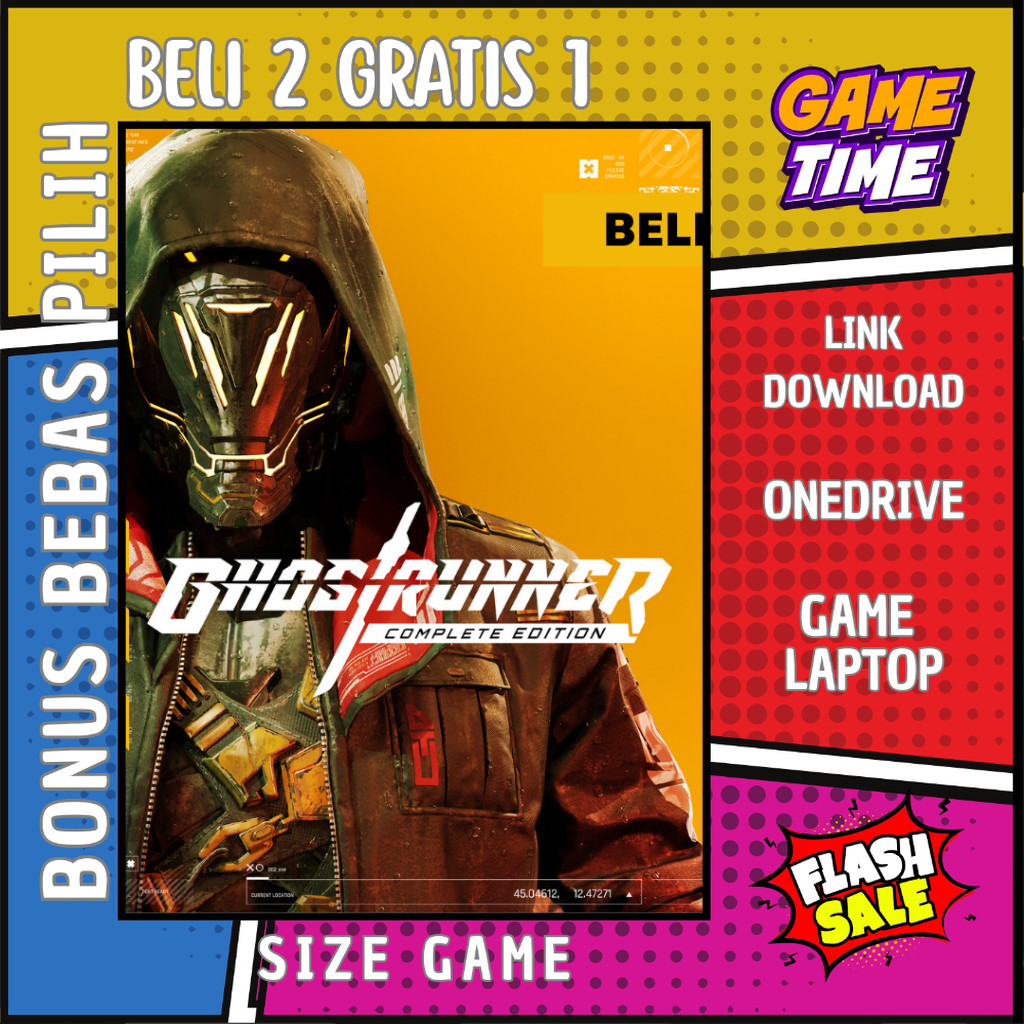 Jual GHOSTRUNNER COMPLETE BUNDLE - GAME PC - GAME LAPTOP | Shopee Indonesia