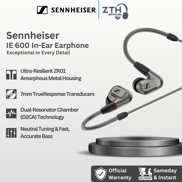 Jual Sennheiser IE600 IE 600 Earphones Audiophile in-Ear Monitor ...