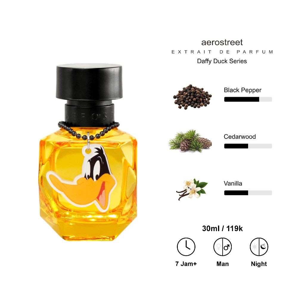 Jual Aerostreet Parfum Daffy Duck - Extrait De Parfum PF2C0 | Shopee ...