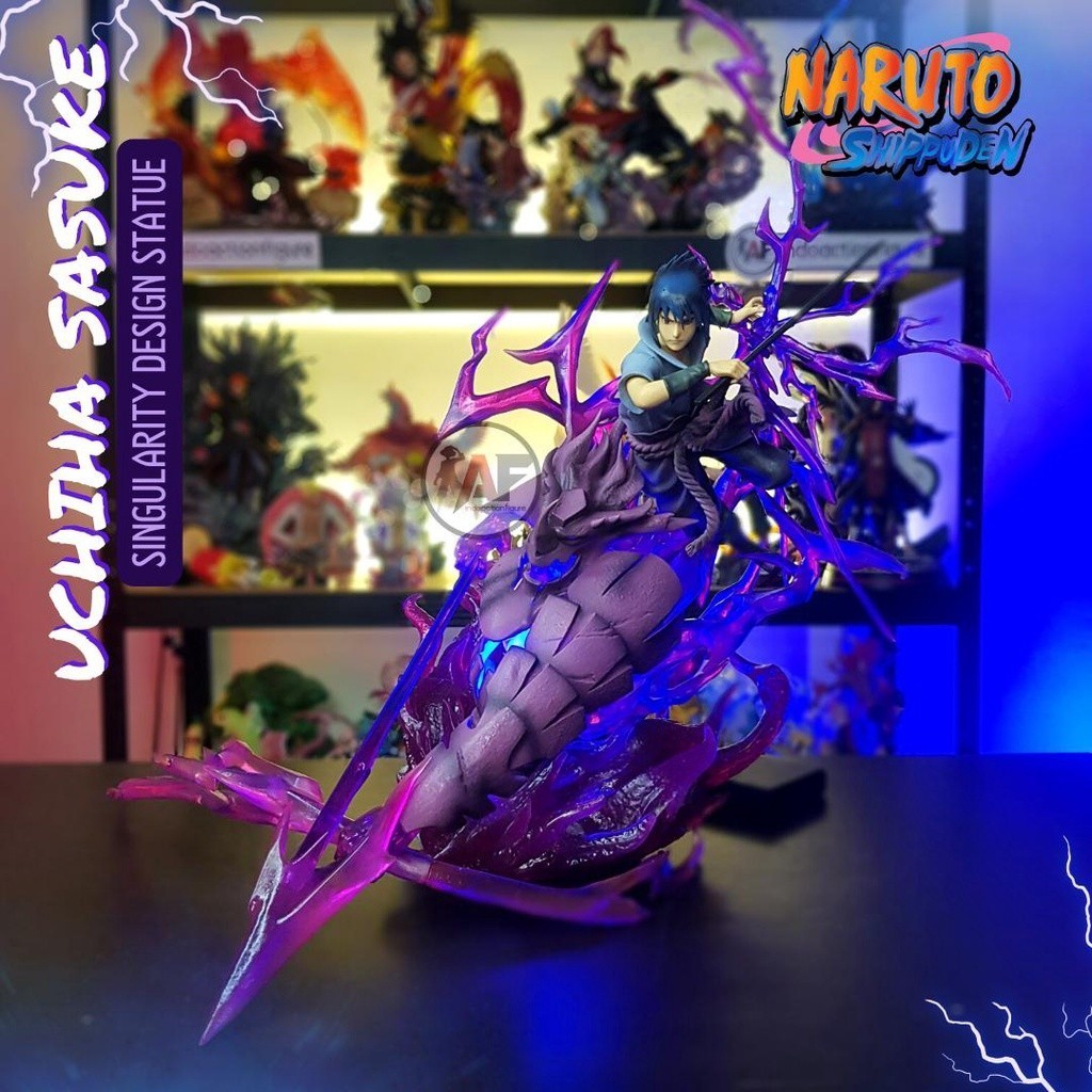 Jual Statue Action Figure Naruto Uchiha Sasuke Singularity Design ...