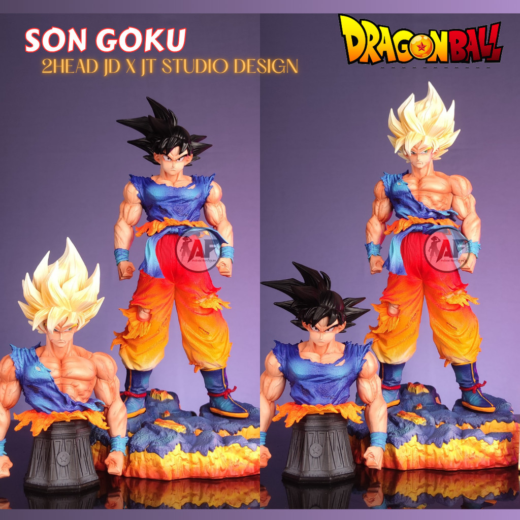 Jual Statue Action Figure Dragon Ball Son Goku JD x JT Studio Recast 2. ...