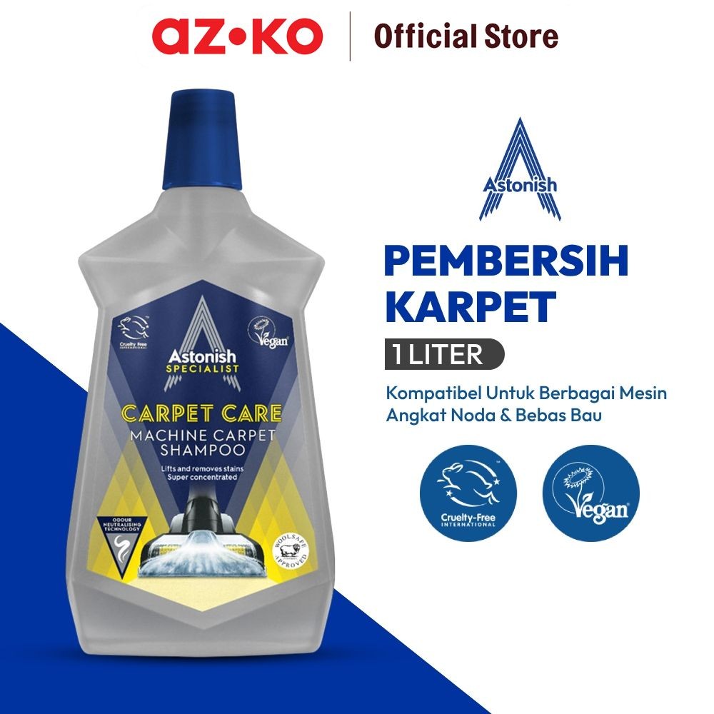 Jual AZKO Astonish Pembersih Noda Karpet Vac Maxx Machine 1 ltr Liquid ...
