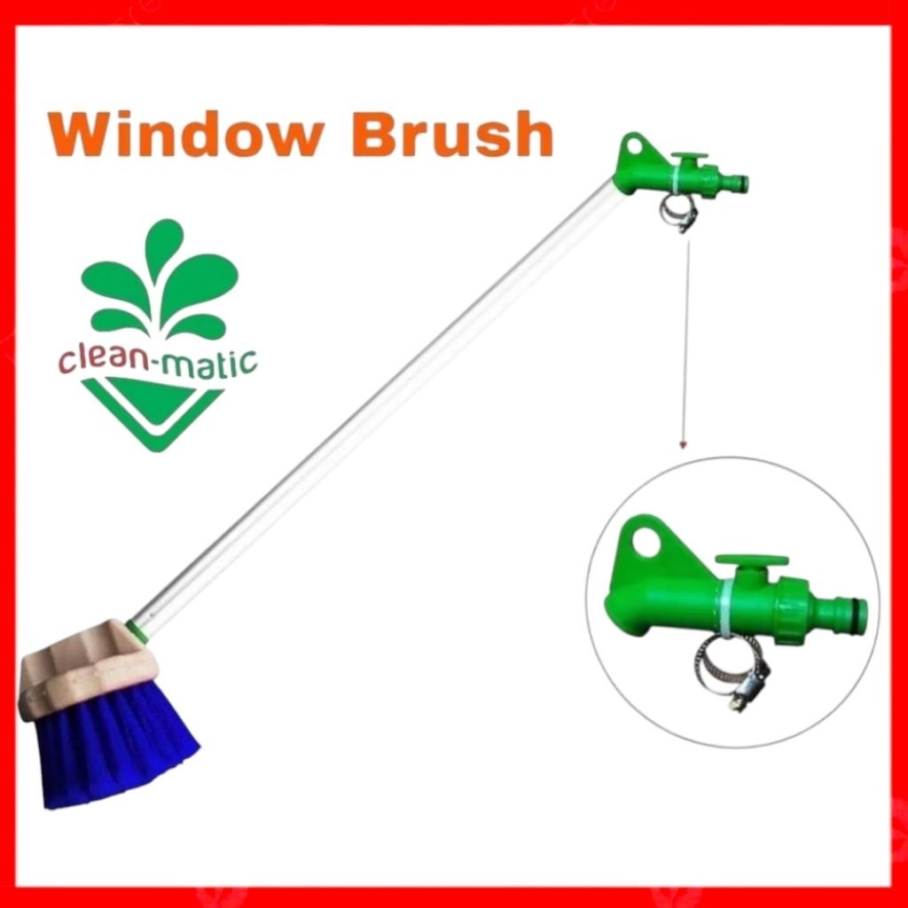 Jual Clean Matic Sikat Jendela ( Window Brush ) / Sikat Kaca Jendela ...