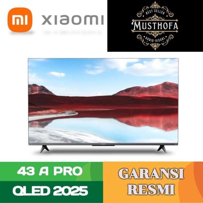Jual Xiaomi 43 inch Google TV A Pro 43 2025 QLED | Layar QLED 4K ...