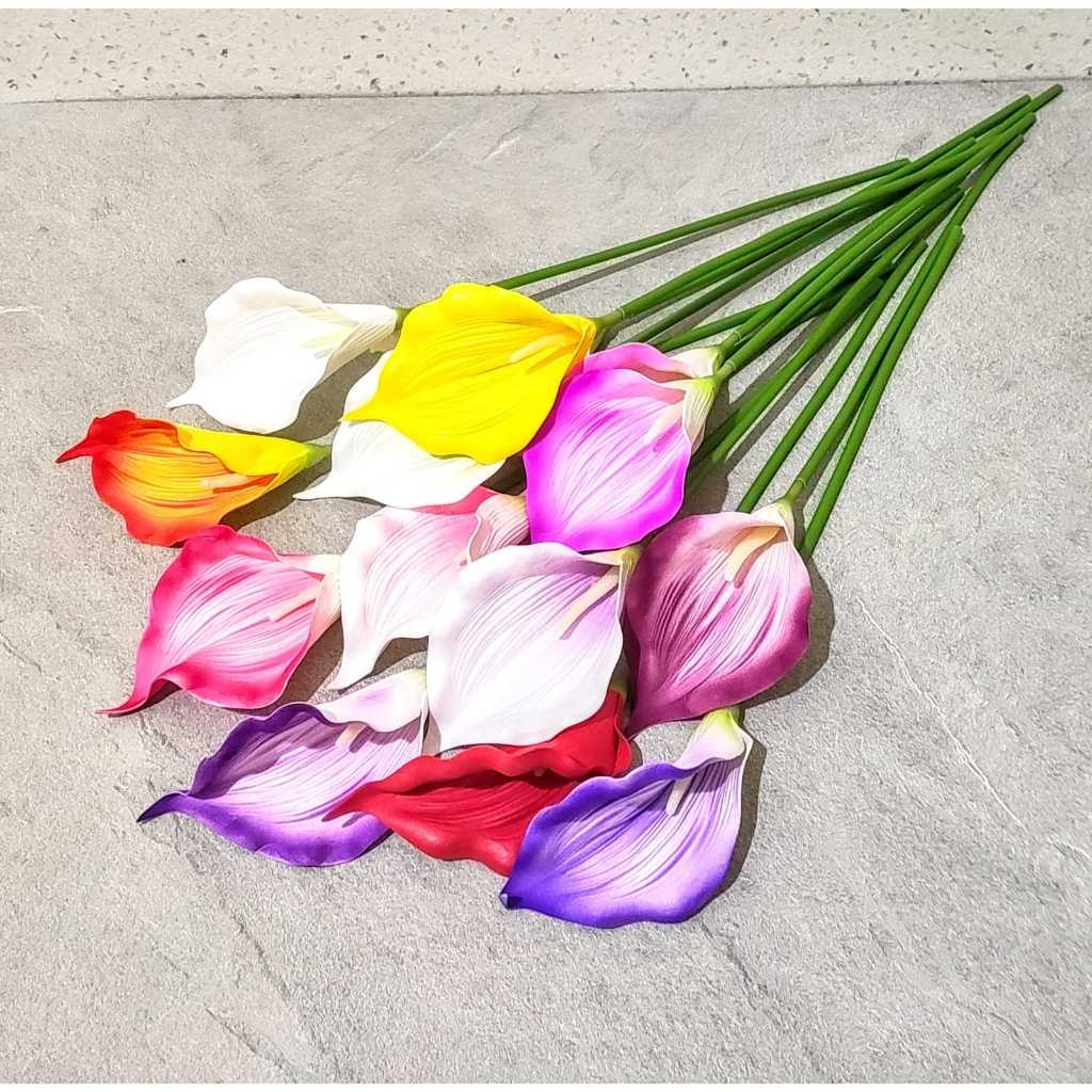 Jual Bunga Cala Lily 3d New Artificial /Pcs | Shopee Indonesia