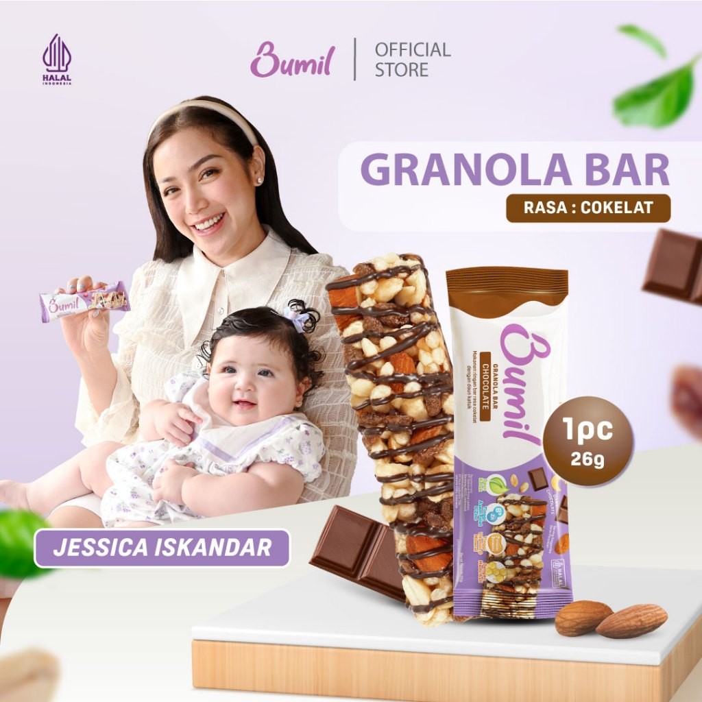 Jual BUMIL Makanan Ringan Bar Rasa Coklat Yoghurt Berry dengan Daun ...