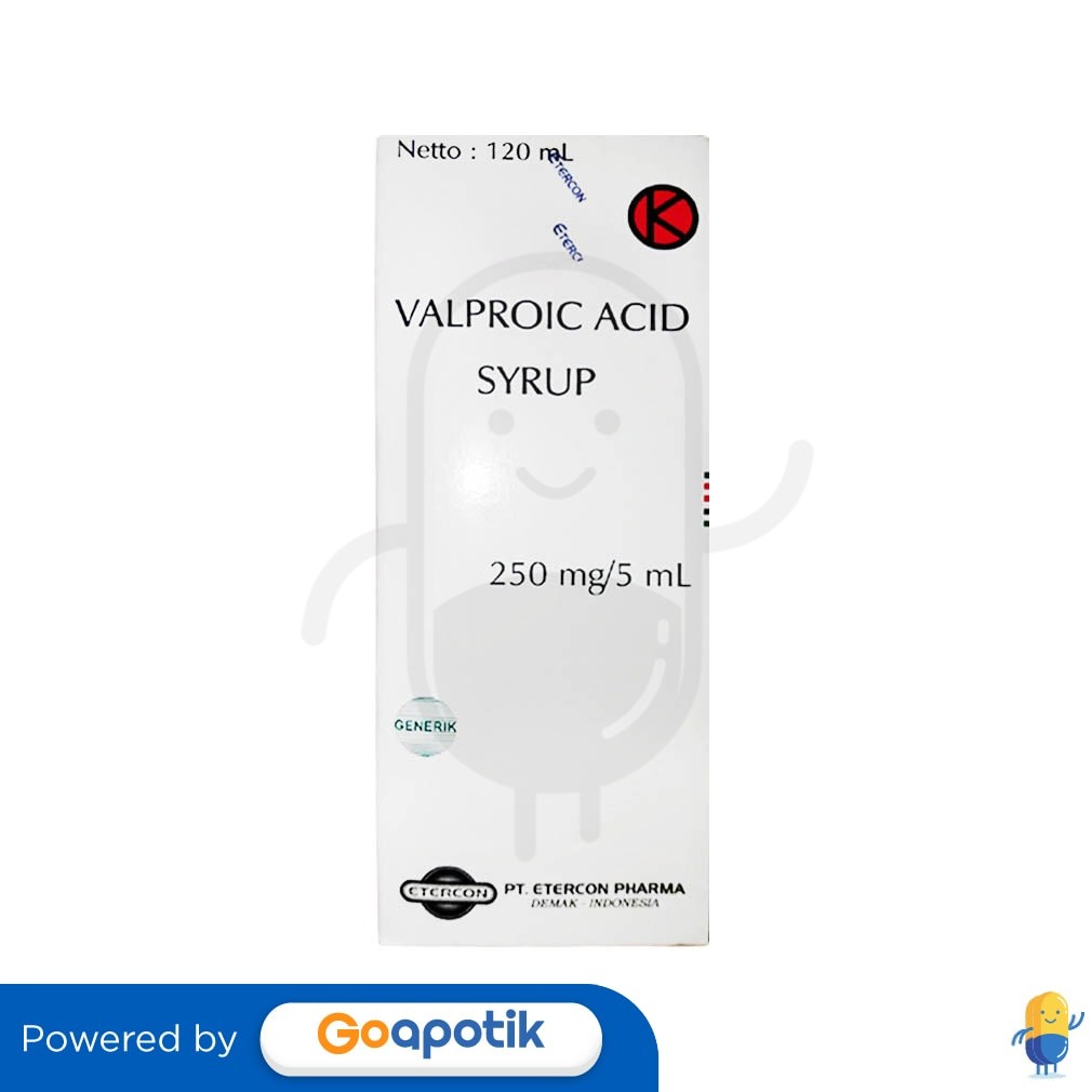 Jual Valproic Acid Etercon 250 Mg/5 Ml Syrup 120 Ml | Shopee Indonesia