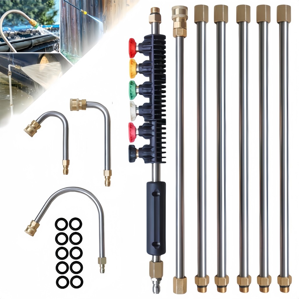 Jual A Set 10 Pcs High Pressure Wash Extension Wands Interconnectable ...