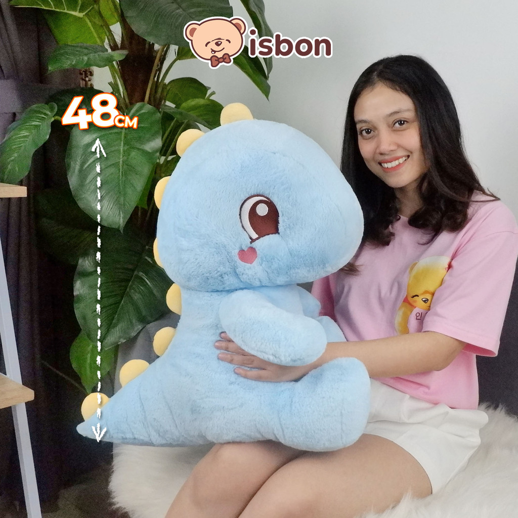 Jual ISTANA BONEKA Dino DONNY Bulu Halus Imut Dinosaurus Lucu Mainan ...